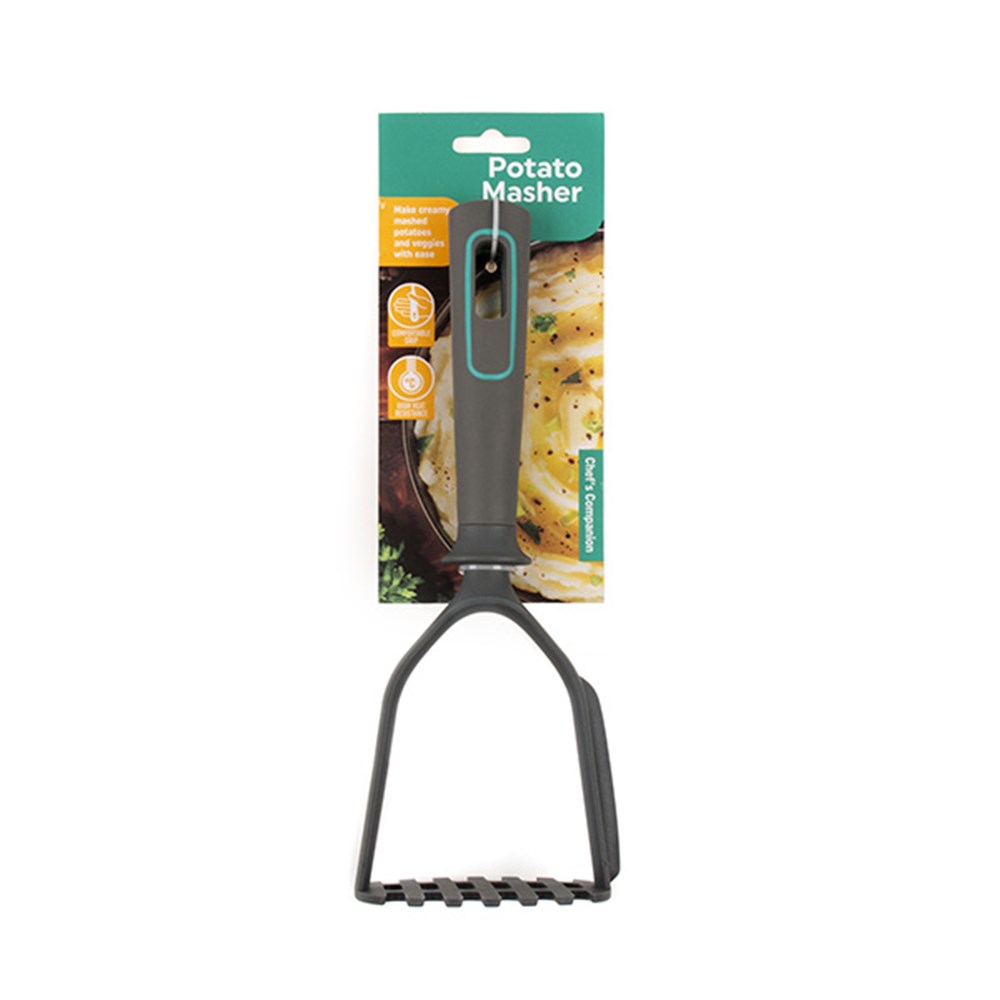 70769 - PP Potato Masher Press 27cm w TPR Handle - Dats